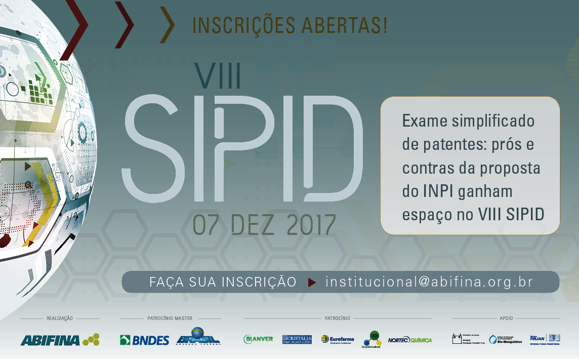 VIII SIPID debate prós e contras da proposta do INPI de exame ...