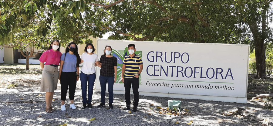 Visita à planta da Centroflora - ABIFINA